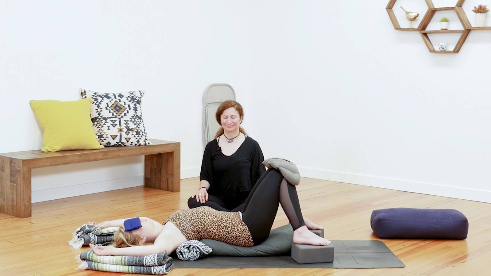 The Upside: Blissful Restorative Backbends