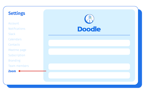 Zoom integration | Doodle