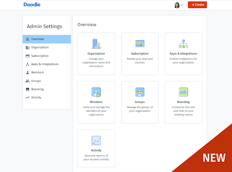 Admin Console | Doodle