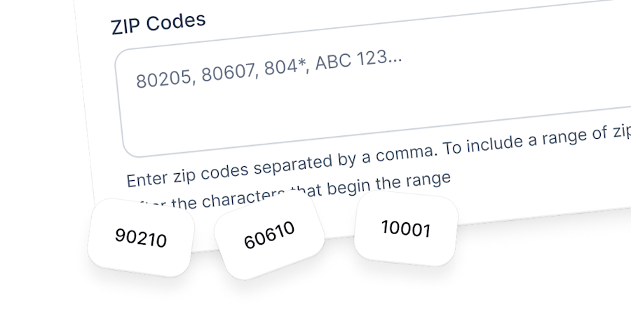 ZIP Lock | Restrict products by zip code | Shopify Plus app