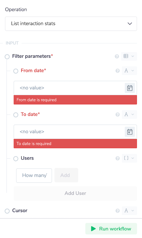 Gong.io | Tray.io Documentation