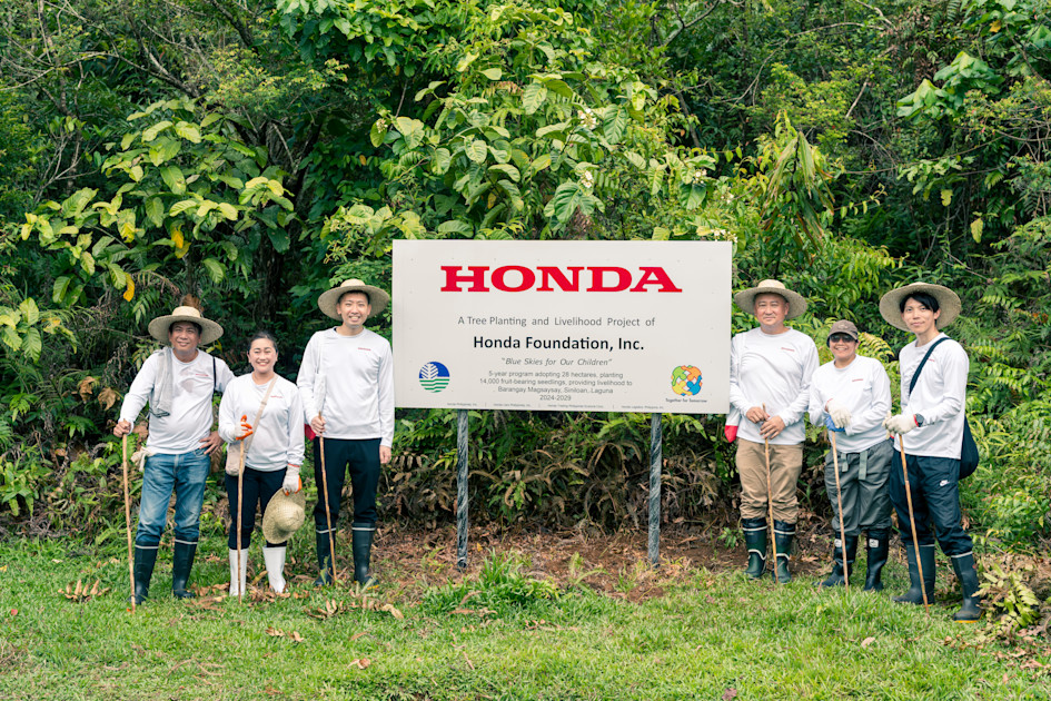 Honda Foundation Celebrates Arbor Day with Tree Planting in Siniloan ...