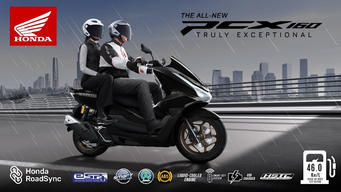 The All-New PCX160: A New Wave of Truly Exceptional Fun, Rain or Shine ...