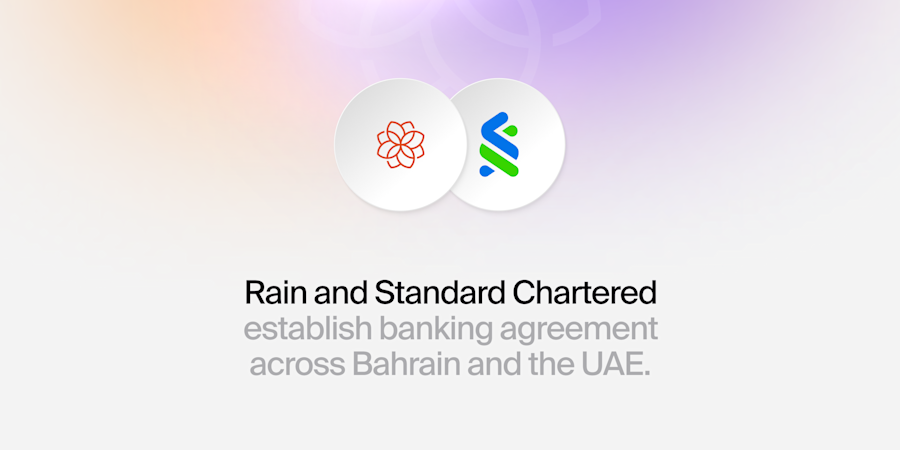 Rain and Standard Chartered establish banking agreement across Bahrain ...