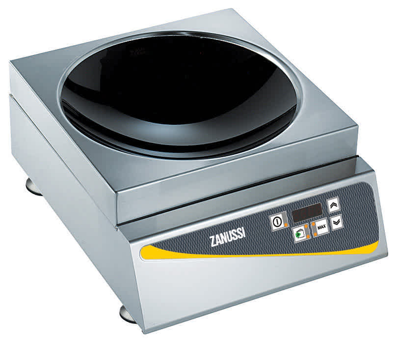 Electric Induction Wok kW HP 400mm. | Restalaite