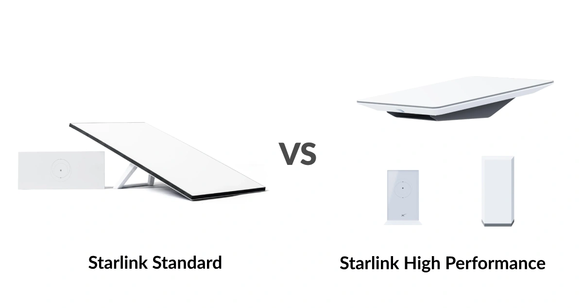 Starlink Standard Kit vs. Flat High Performance Kit: Which is Right for ...