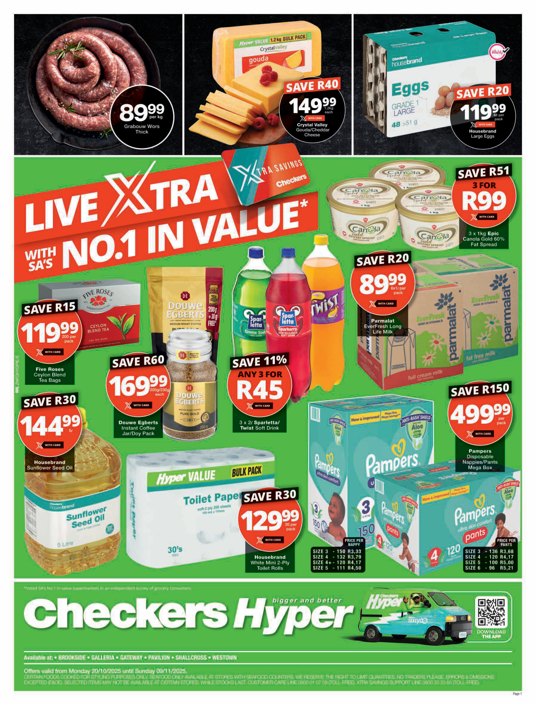 Checkers Hyper Month-End Promotion KwaZulu-Natal - 20 October to 9 ...