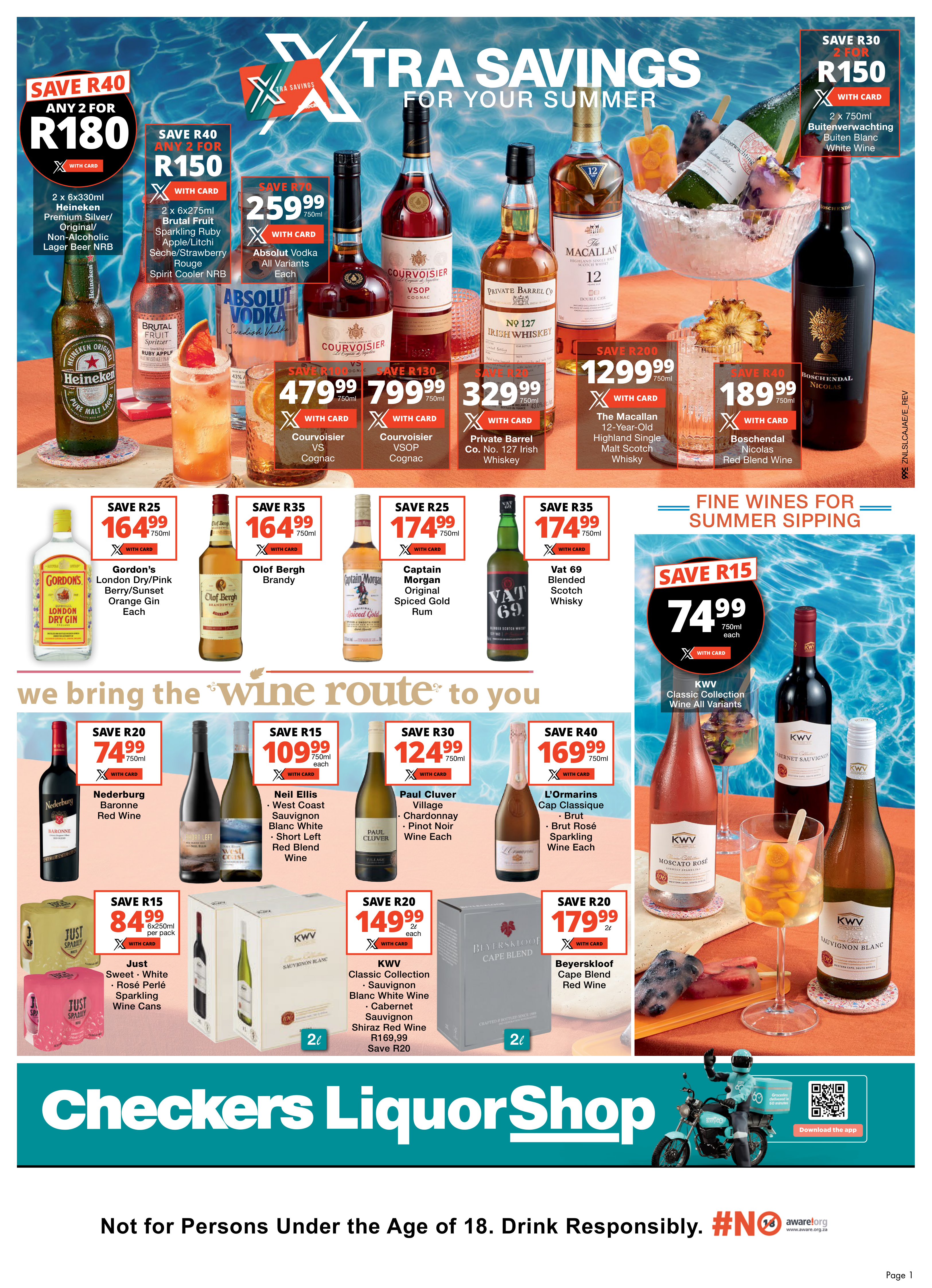 Checkers LiquorShop October Month-End Promotion KwaZulu-Natal - 24 ...