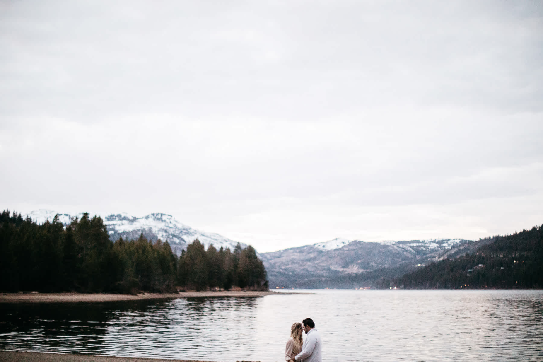 Donner Lake Engagement Session | Kirsten Noelle