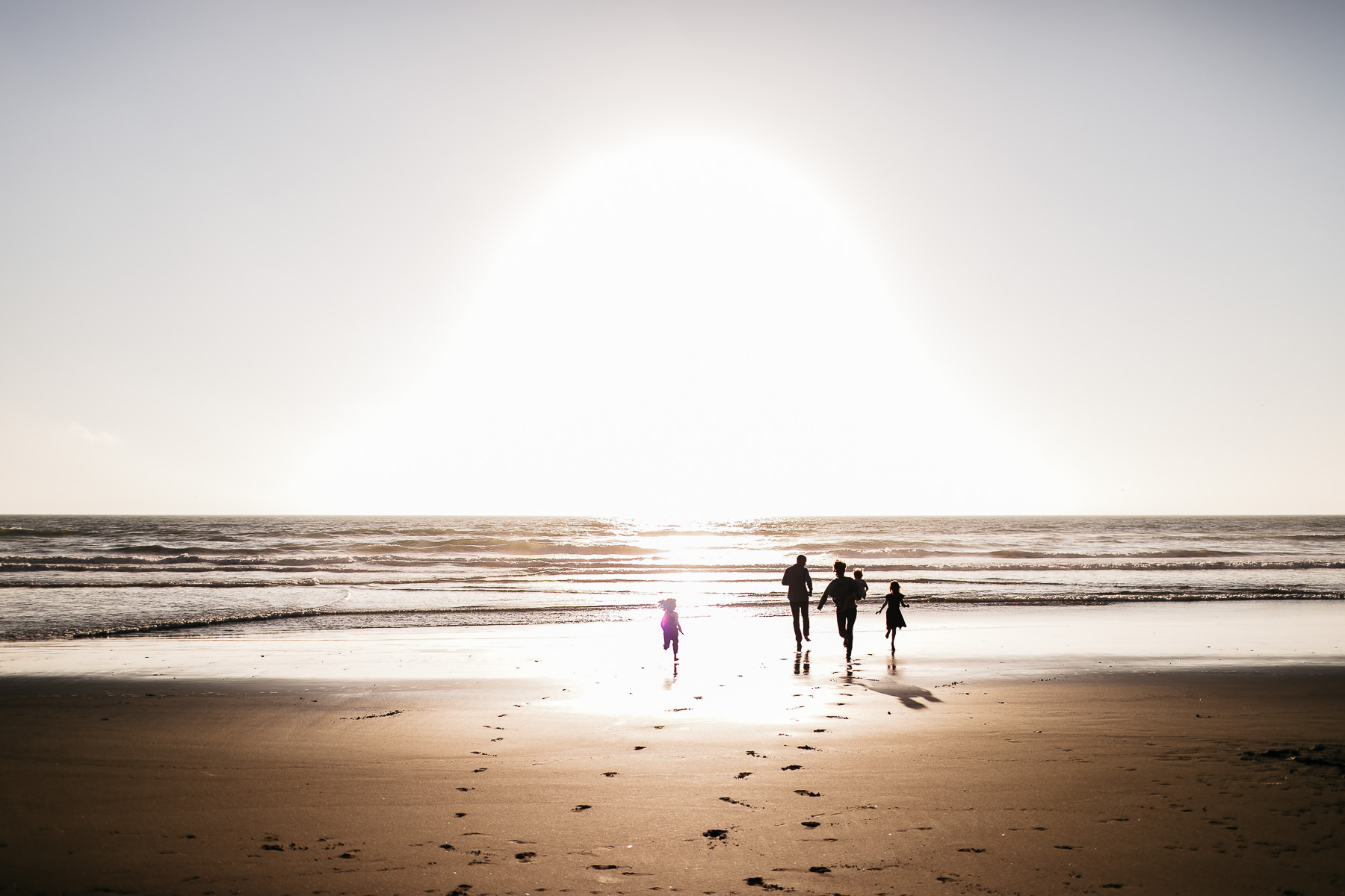 Fort Funston Family Sunset Session | Kirsten Noelle