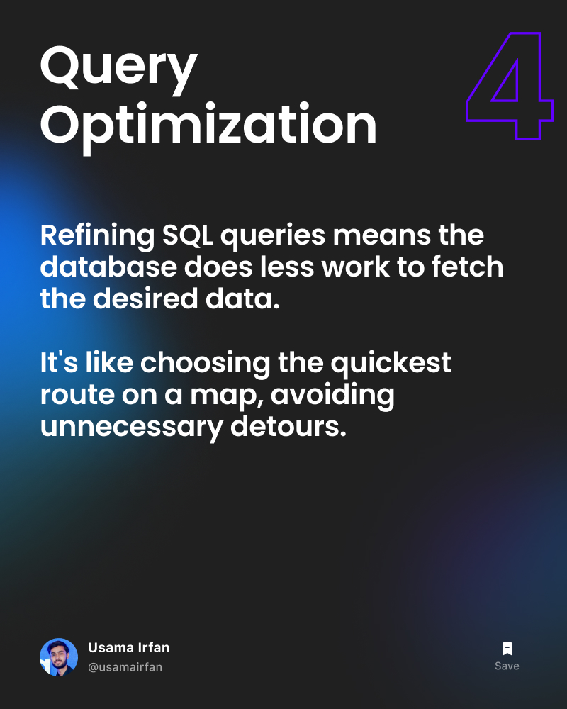 Database Optimisation