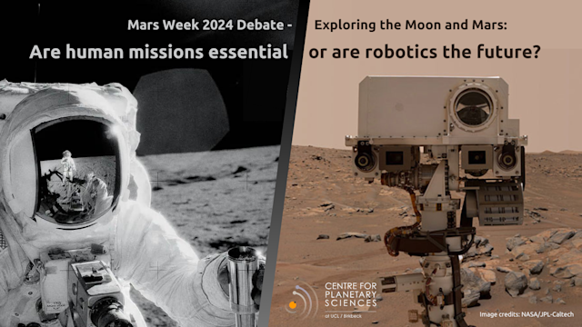 Human vs Robotic Exploration Debate