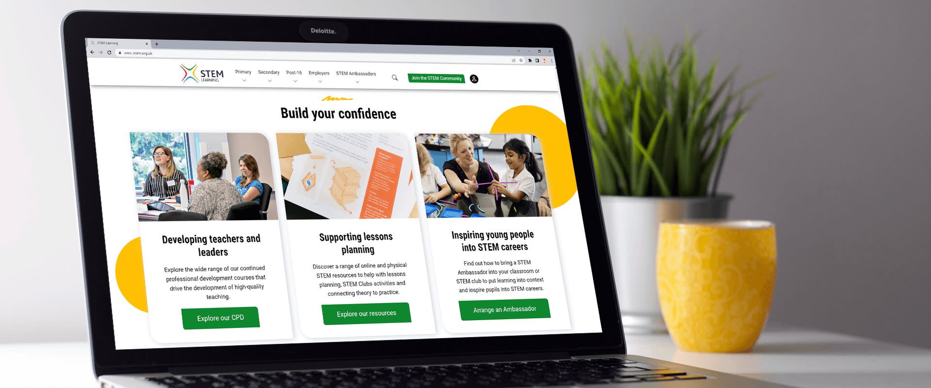 We've made changes to the STEM Learning website