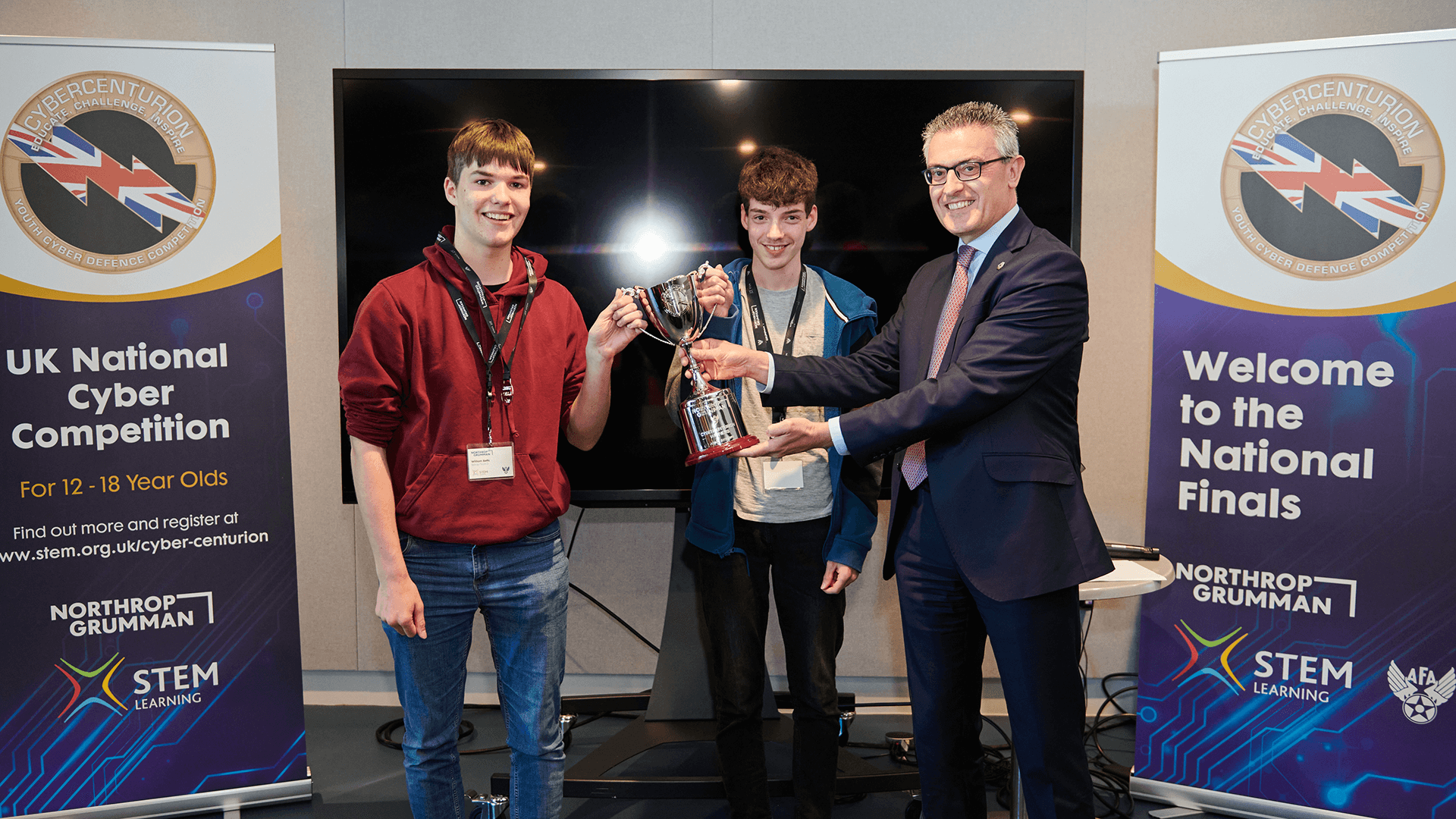 The senior crown went to CyberAces from the Isle of Man Code Club with ...