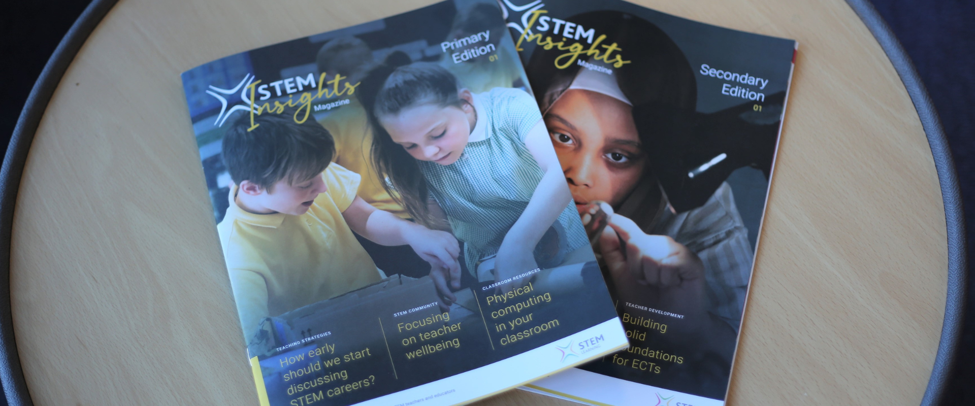 Check out our new STEM Insights primary & secondary magazines!