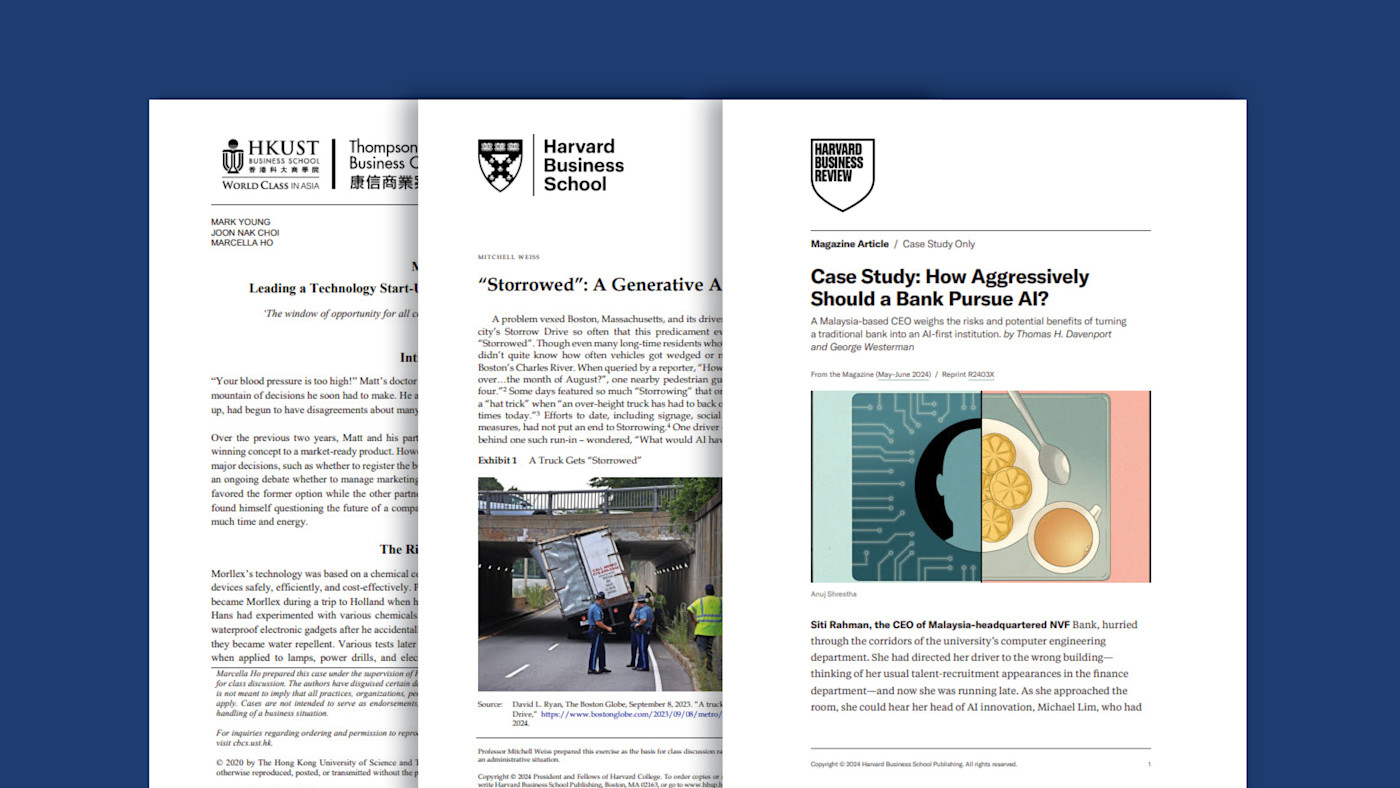 Cases | Harvard Business Impact Education