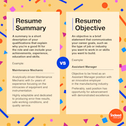 70 Resume Objective Examples With Tips And How To Guide Indeed