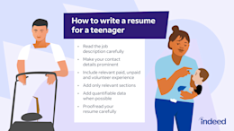 Resume Example For Teenager