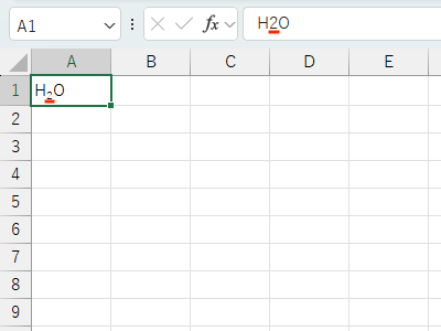 【Excel】下付き文字の書式設定と設定時の注意点 | Indeed (インディード)