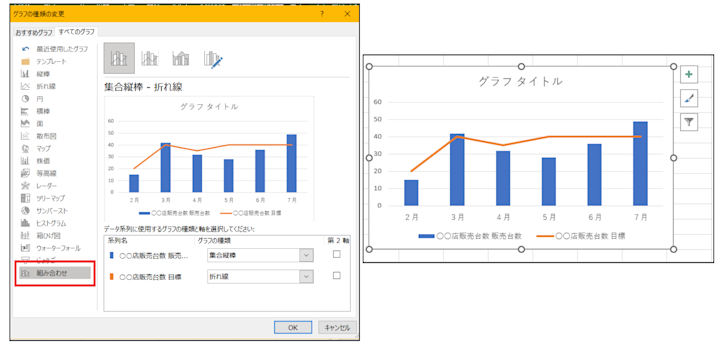 Excel（エクセル）の棒グラフに基準線を引く2種類の方法 | Indeed (インディード)