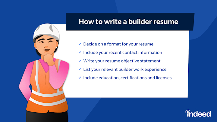 How to Write a Builder Resume (With Template) | Indeed.com Canada
