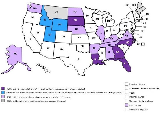 ADAP Waiting List Update: 104 People in 5 States as of October 11