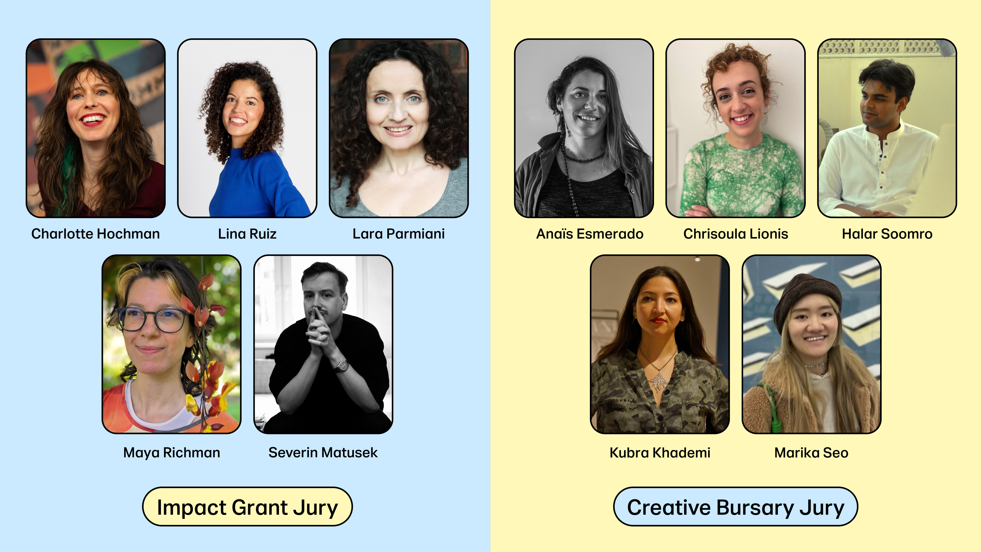 The Supporting Act Foundation | Who’s on our Jury for 2024?