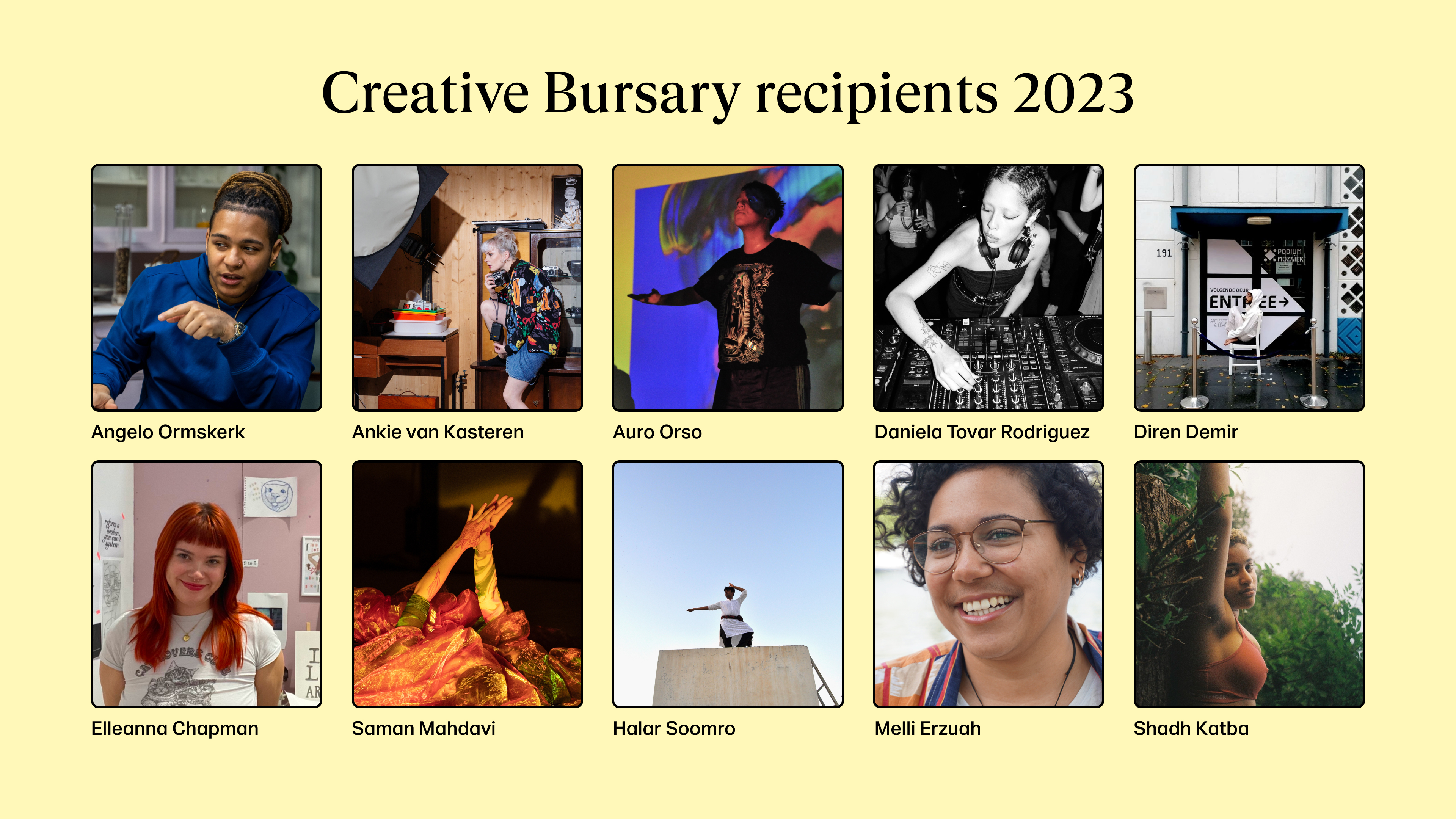 The Supporting Act Foundation | Say hello to the 2023 grantees