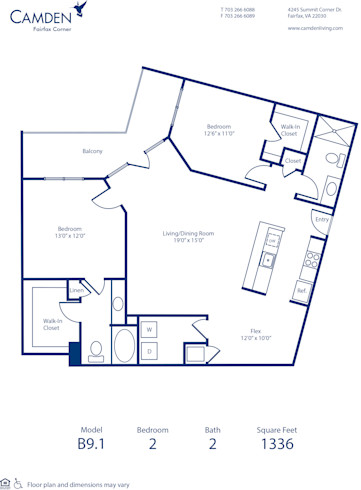 Studio, 1, 2 & 3 Bedroom Apartments in Fairfax, VA - Camden Fairfax Corner