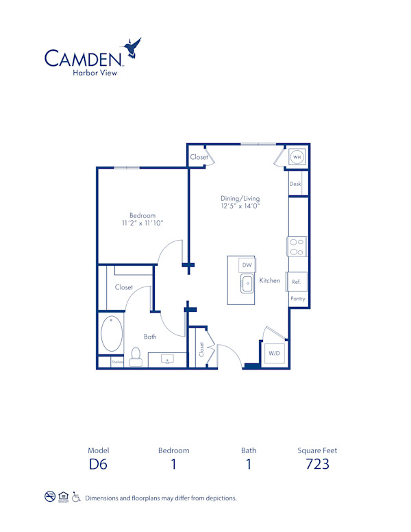 1, 2 & 3 Bedroom Apartments in Long Beach, CA - Camden Harbor View