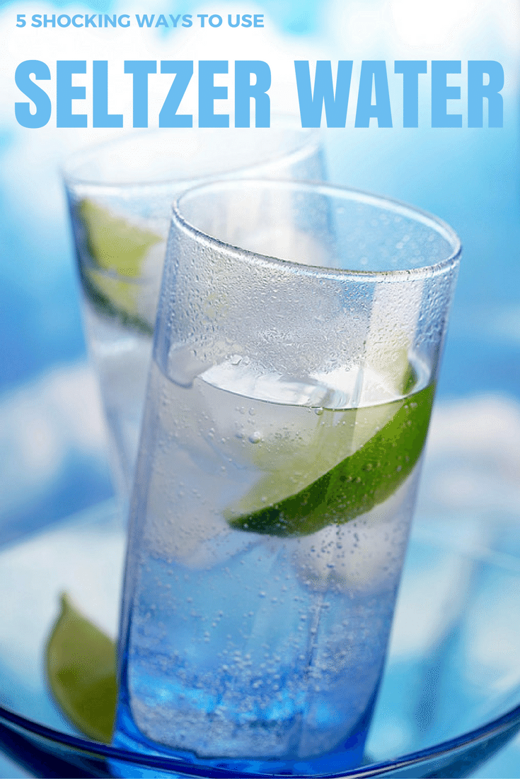 5 Shocking Ways to use Seltzer Water | camdenliving.com | Guest Blogger