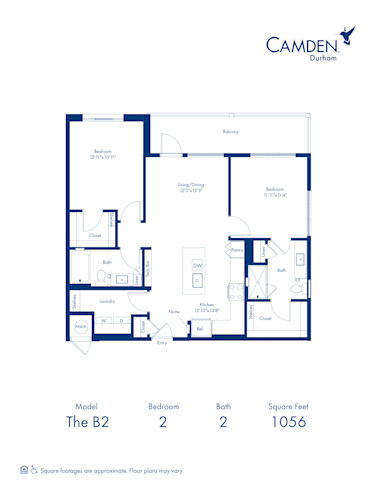 1 & 2 Bedroom Apartments in Durham, NC - Camden Durham