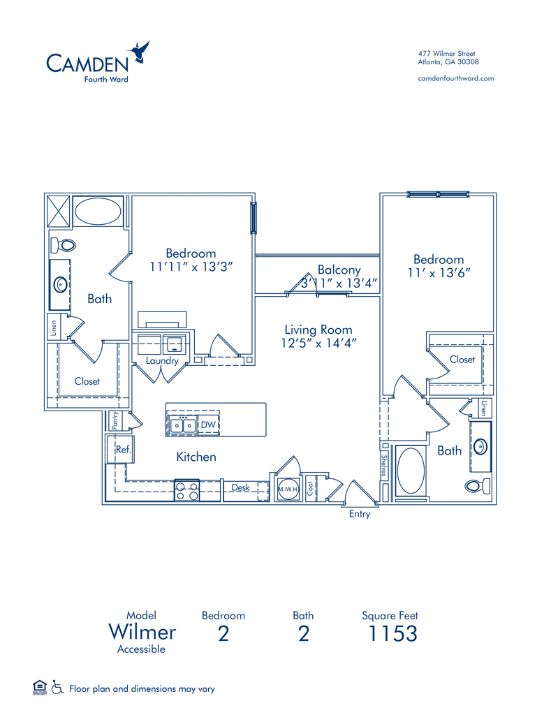 1 & 2 Bedroom Apartments in Atlanta, GA - Camden Fourth Ward