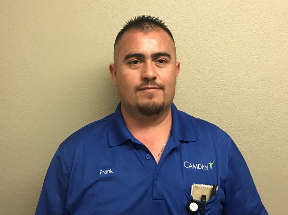 Frank Arciga – Celebrating 10 Years with Camden | camdenliving.com ...