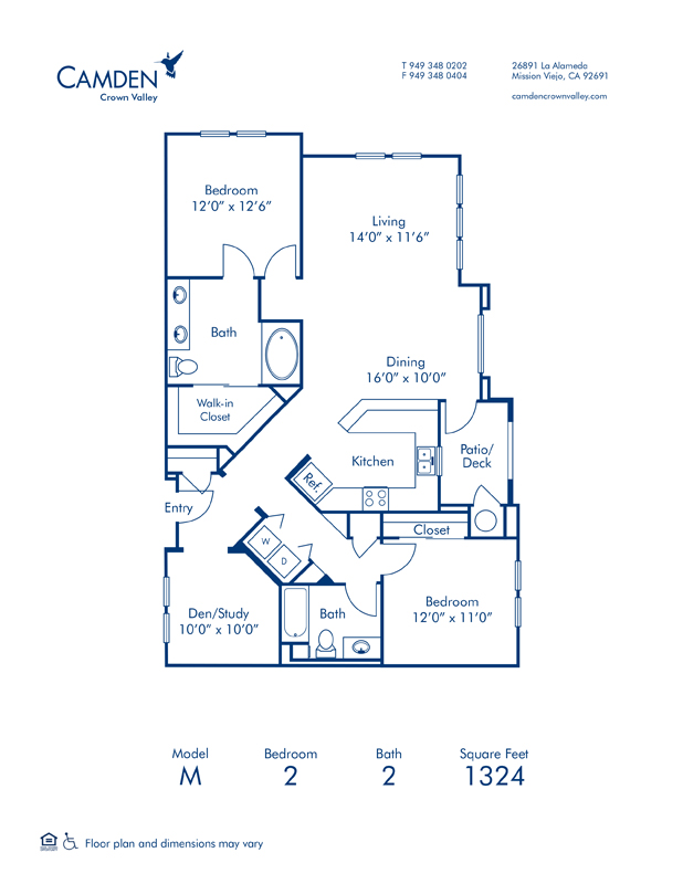 1 & 2 Bedroom Apartments in Mission Viejo, CA - Camden Crown Valley