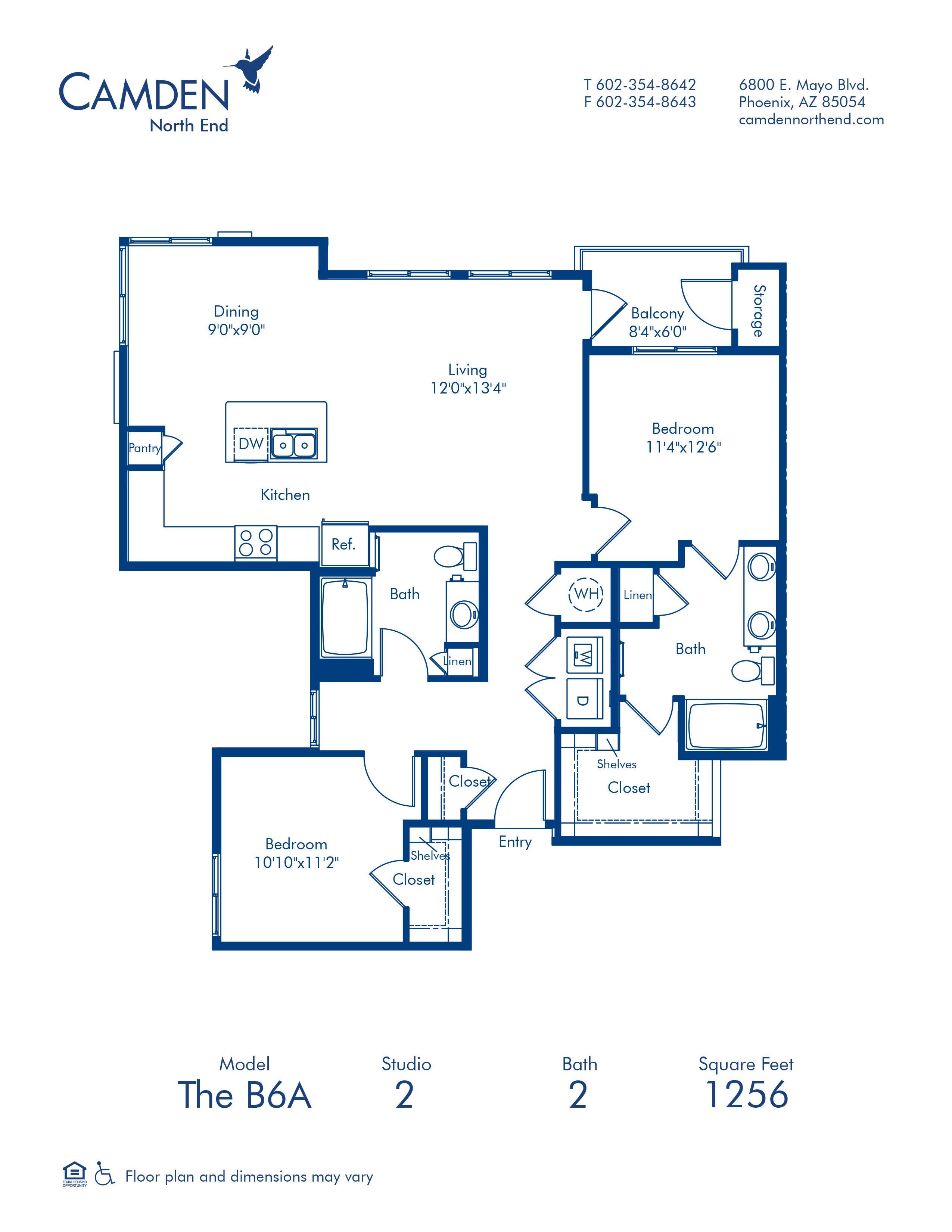 Studio, 1, 2 & 3 Bedroom Apartments in Phoenix, AZ - Camden North End