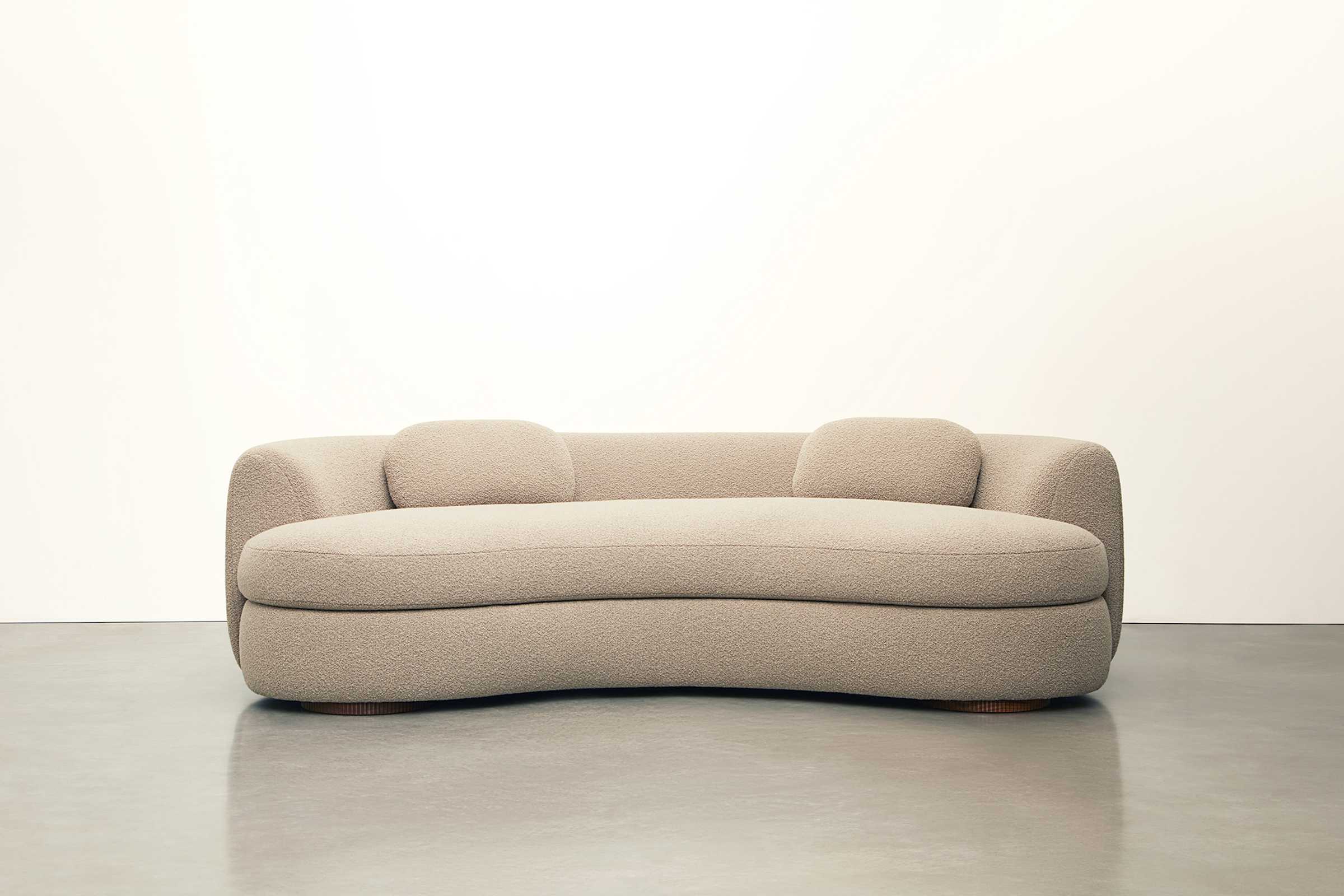Sennen Curved Sofa | Sedilia