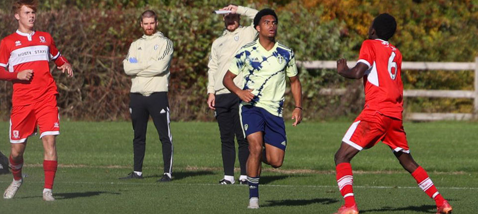 U18s Report: Middlesbrough 2-1 Leeds United - Leeds United