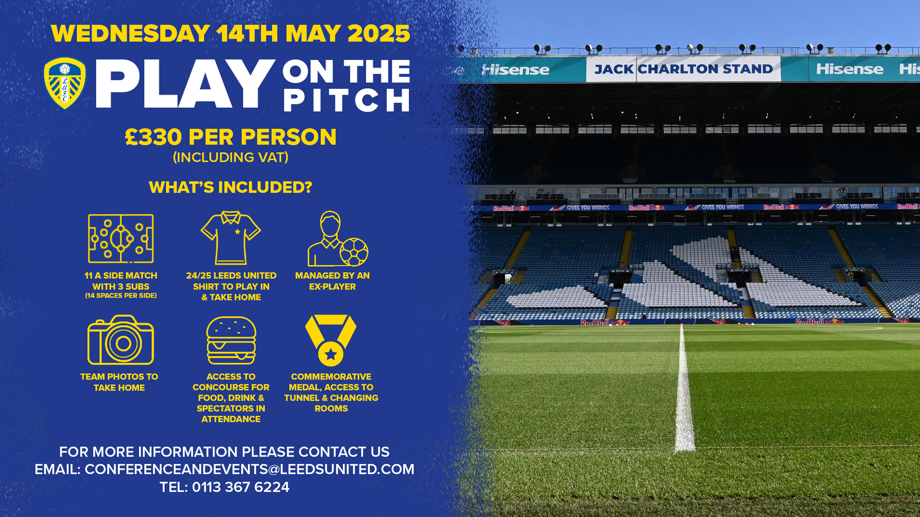 Stadium tours: July dates now available - Leeds United