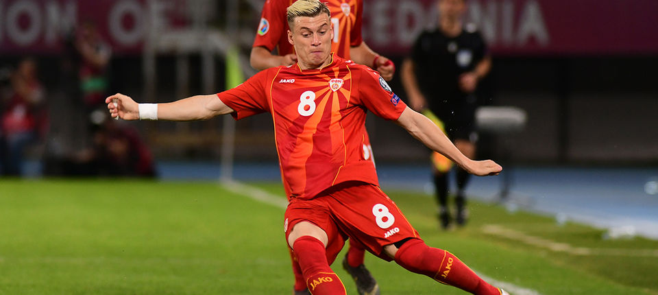 Gjanni Alioski: A Summer With North Macedonia - Leeds United