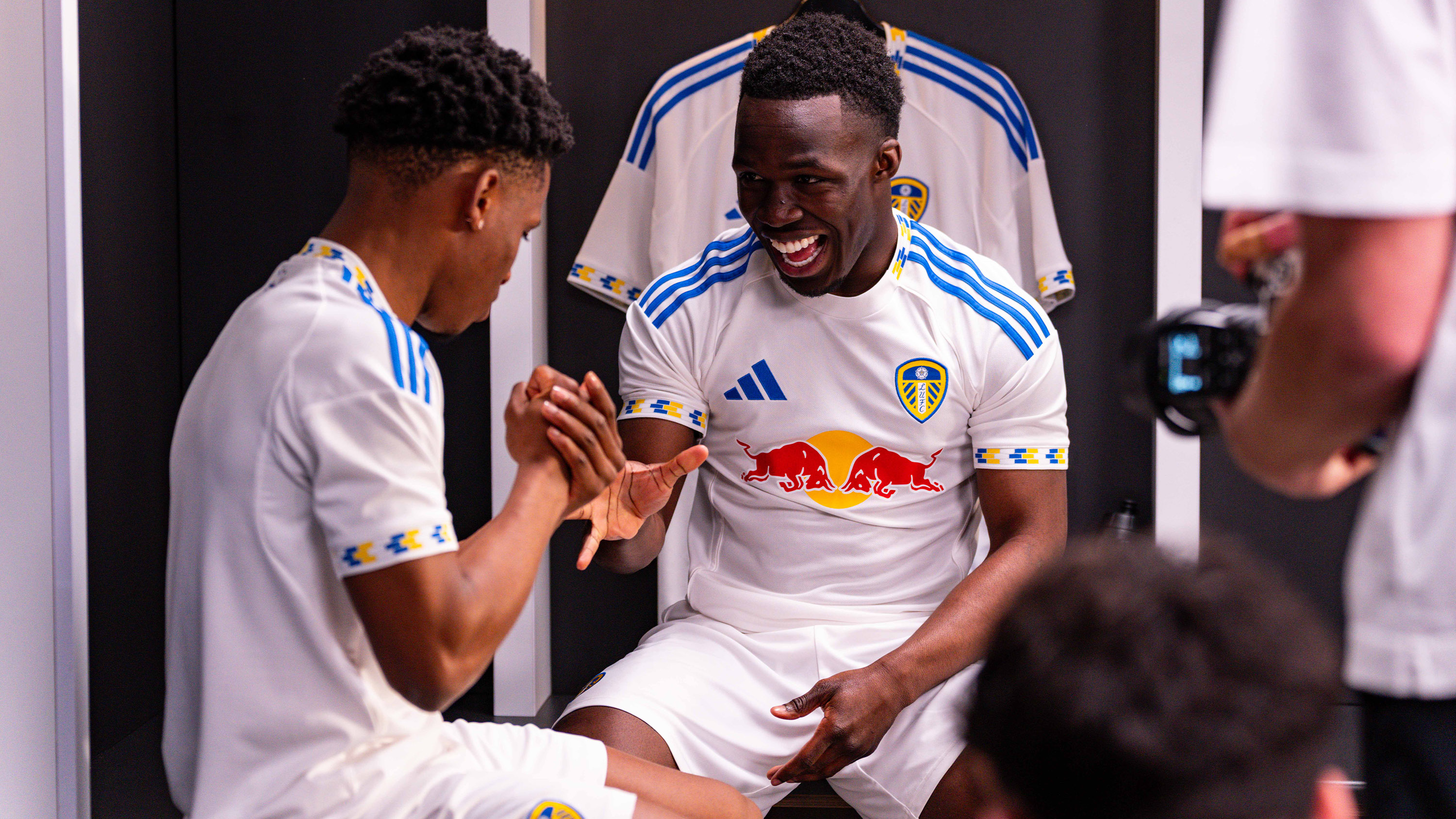 Photos: Behind-the-scenes of our 25/26 kit launches - Leeds United