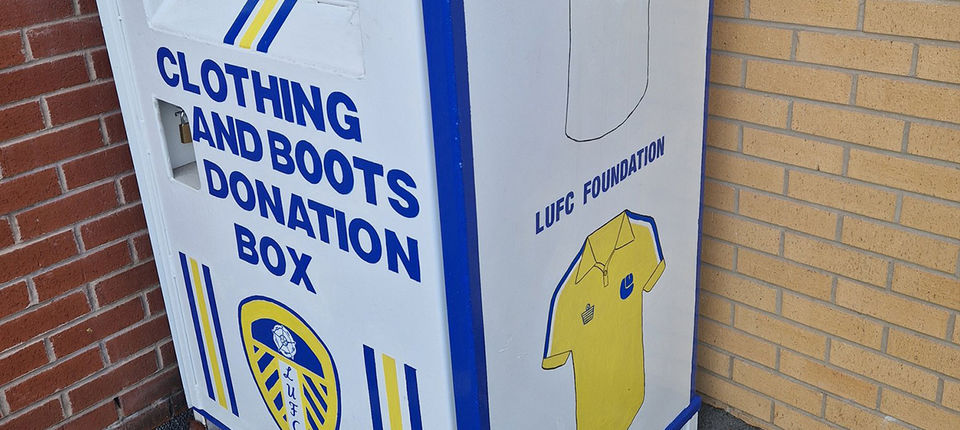 Donation drop-off installed at Elland Road - Leeds United