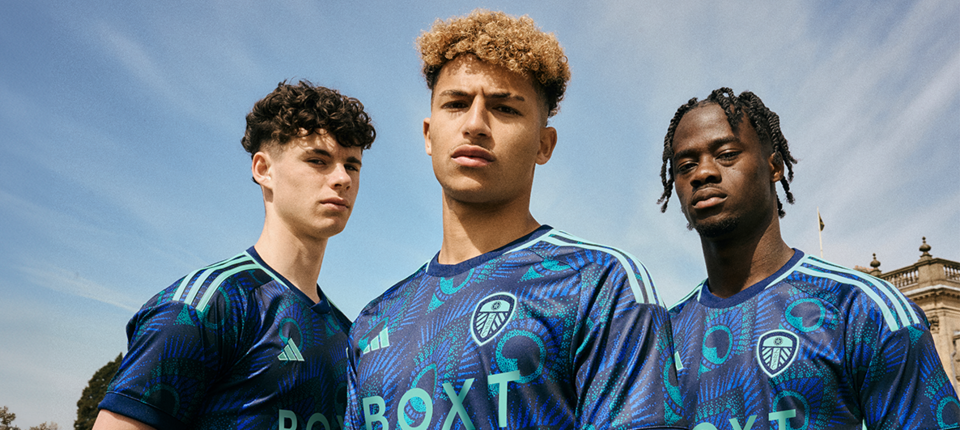 Leeds United and adidas Launch 23/24 Away Kit - Leeds United