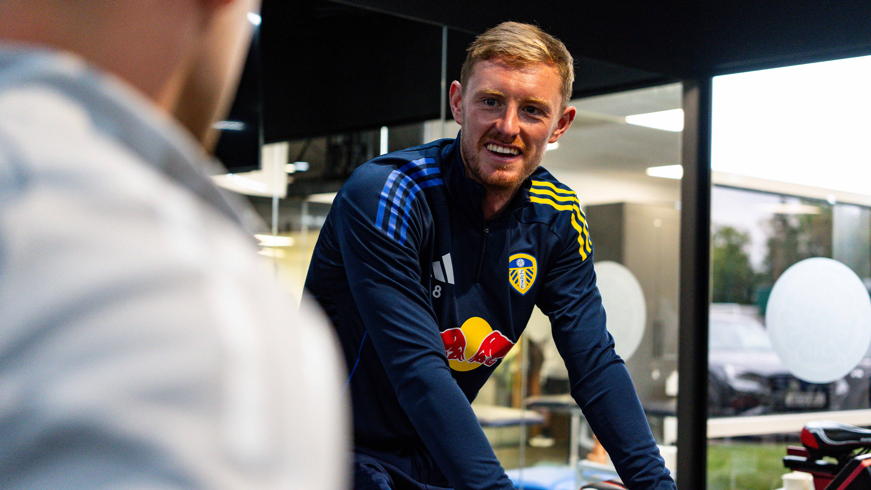 13 photos from Sean Longstaff's first day as a Leeds United player ...
