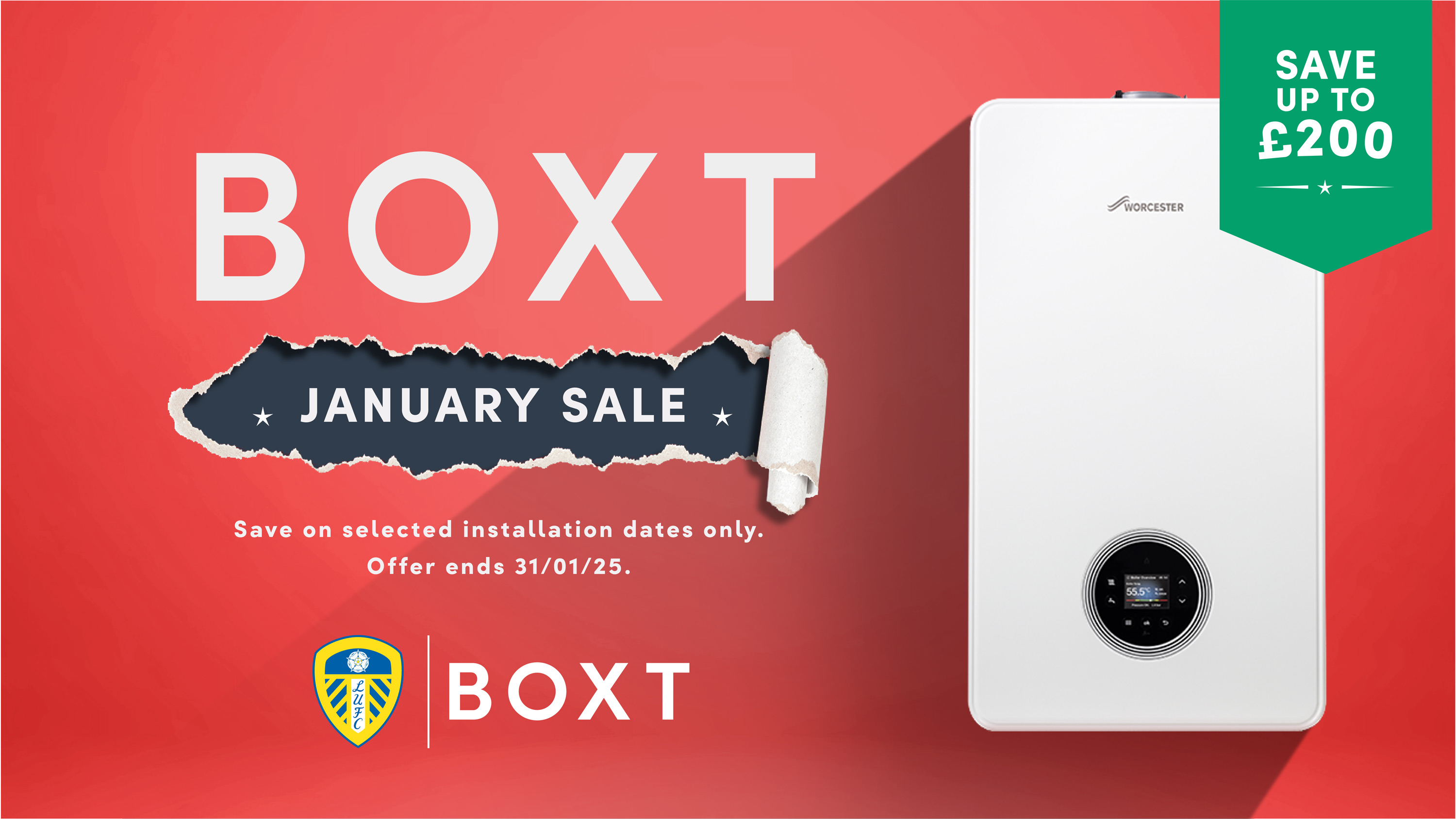 Save up to £200 in BOXT’s January Sale - Leeds United