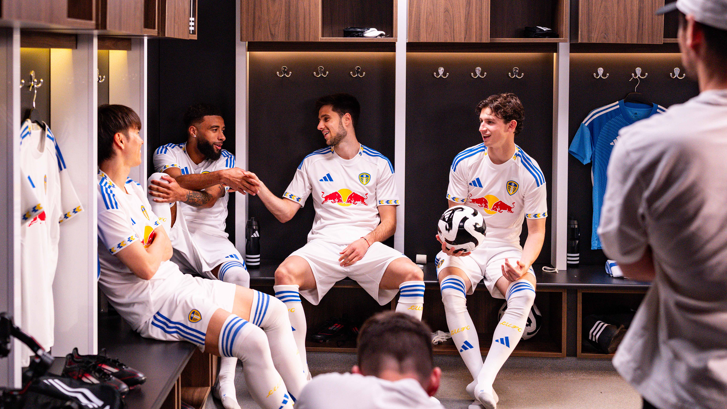 Photos: Behind-the-scenes of our 25/26 kit launches - Leeds United