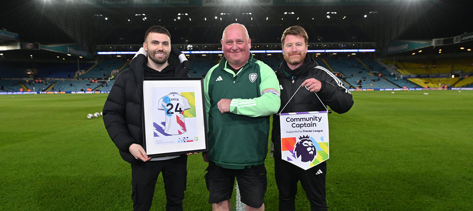 Leeds United choose 2023/24 Community Captain - Leeds United