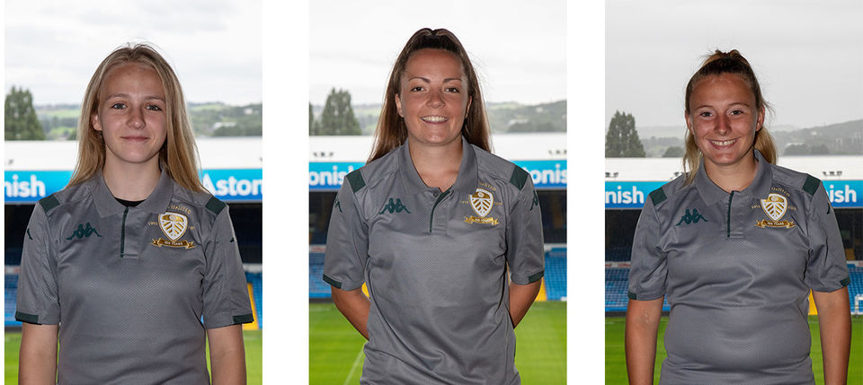 Warm welcome to three new signings for our Ladies - Leeds United