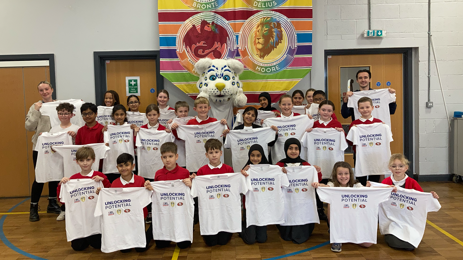 Unlocking Potential support for Beeston Primary School - Leeds United