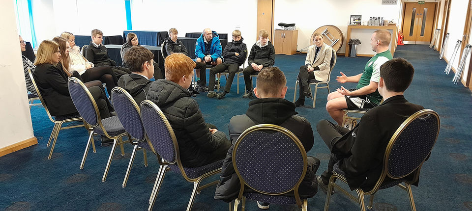 Elland Road plays host to local students - Leeds United